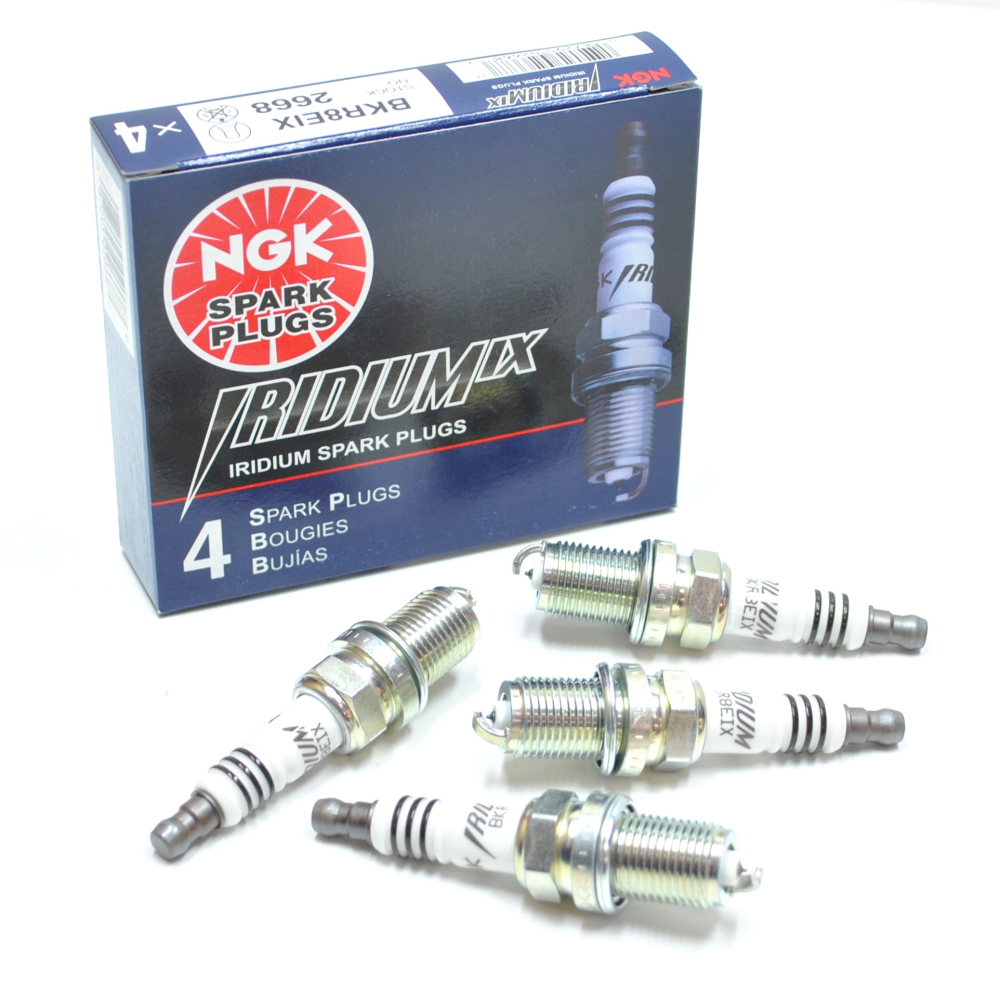 NGK IRIDIUM IX SPARK PLUGS [4PACK] - BKR8EIX HEAT RANGE 8 (2668) – RHD ...
