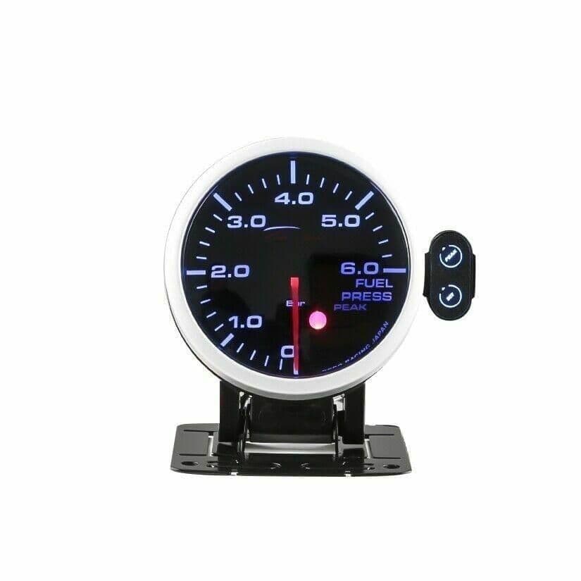 DEPO RACING FUEL PRESSURE GAUGE [BAR] WITH PEAK FUNCTION 60MM – RHD ...