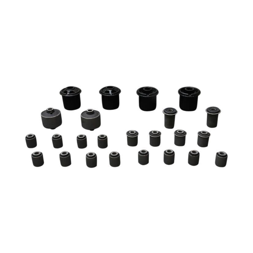 HARDRACE HARDENED RUBBER COMPLETE BUSHING SET 24PC SET NISSAN 200SX S1 ...