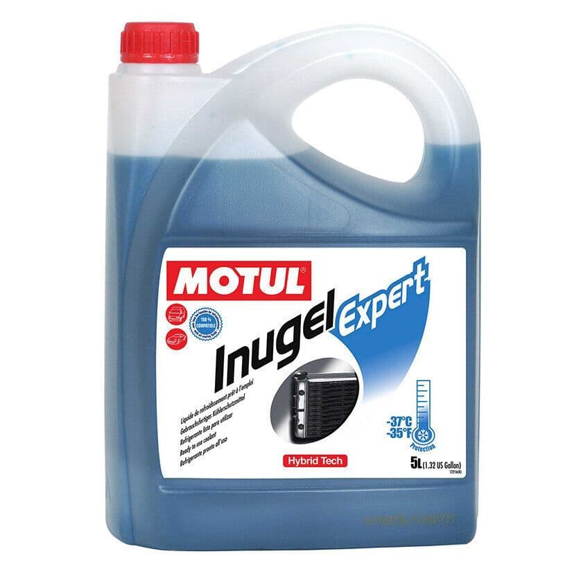 MOTUL AUTO COOL EXPERT -37°C ANTIFREEZE COOLANT 5 LITRES [PRE-MIXED ...